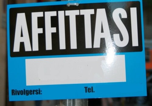 Cartello affittasi editabile: PDF