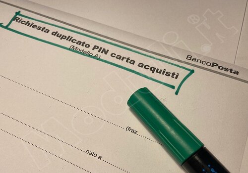 Duplicato PIN carta acquisti: modello PDF