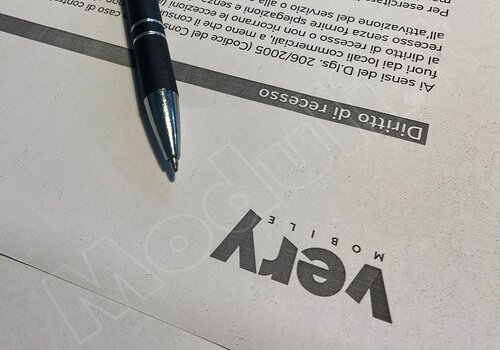 Disdetta Very Mobile: modelli WORD, PDF