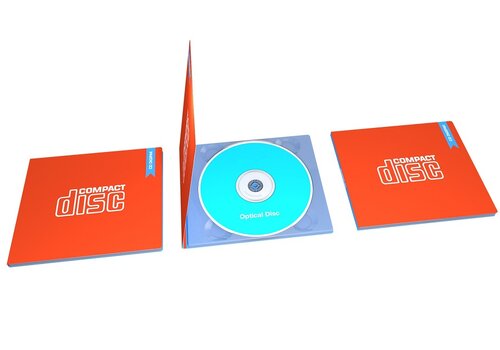 Modello copertina CD: fac simile WORD